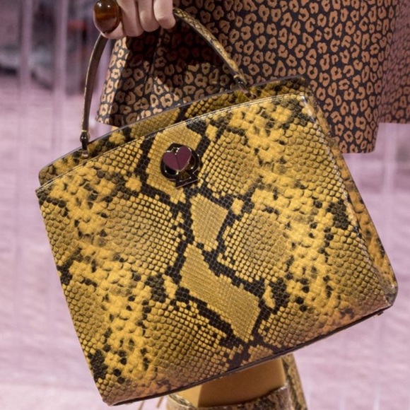 kate spade | Bags | Kate Spade Romy Medium Satchel In Pythonembossed ...